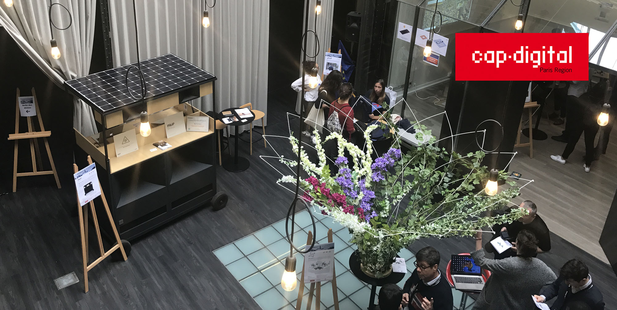 Nous sommes labellisés Cap Digital - Pikip Solar Speakers